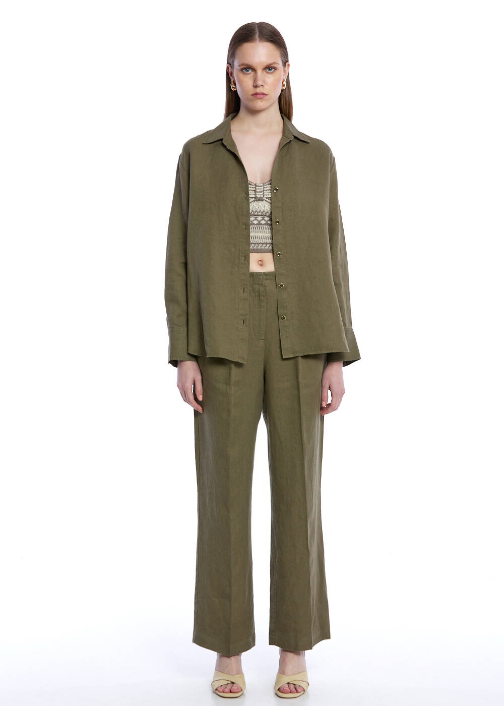 Rosemary Linen Shirt | Knitss