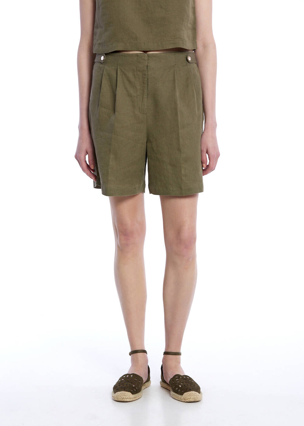 Rosemary Linen Shorts | Knitss