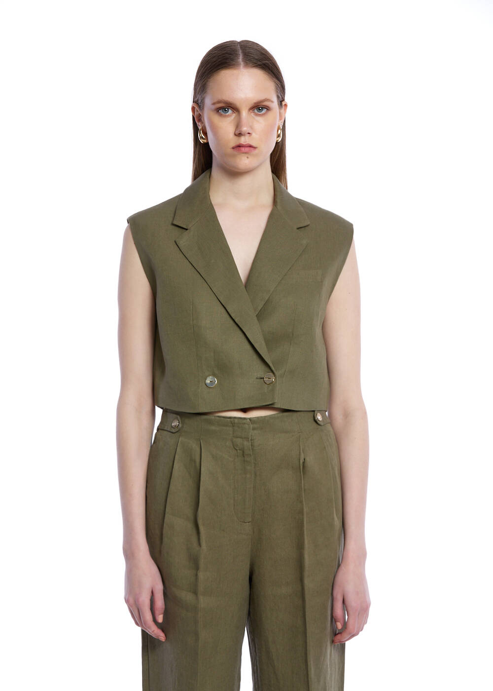 Rosemary Linen Vest | Knitss